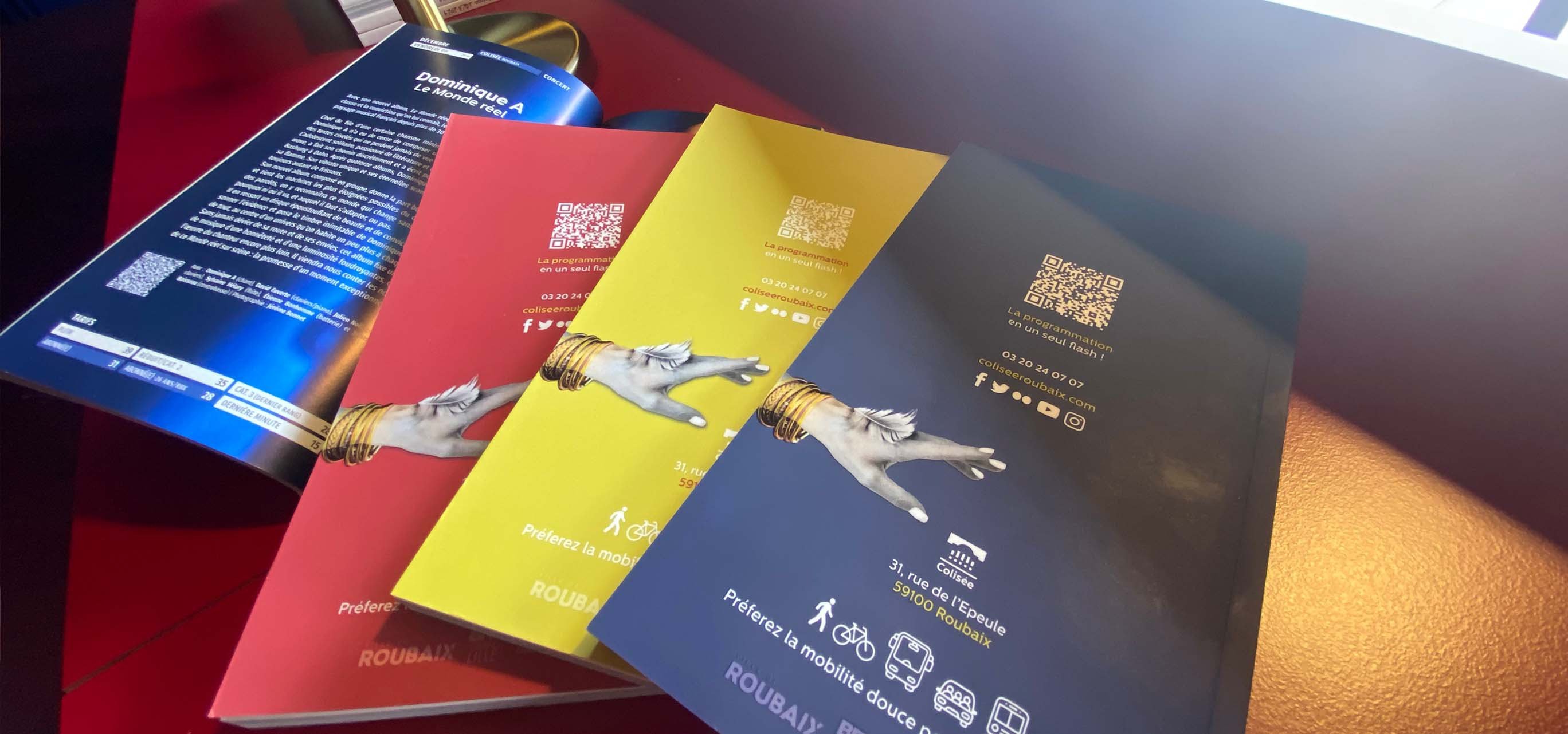 USEZ DU QR CODE AU COLISÉE - Colisée de Roubaix